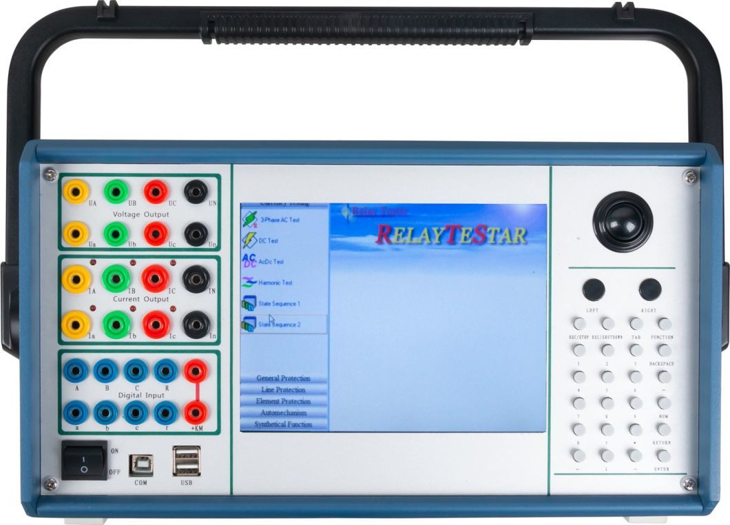 Xhjb666 Digital Transformer 6-Phase Voltage and Current Relay Protection Microcomputer Tester