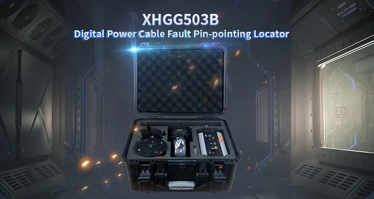 Xhdd503b Acousto-Magnetic Synchronization Cable Fault Pinpointer Underground Pinpointing Locator