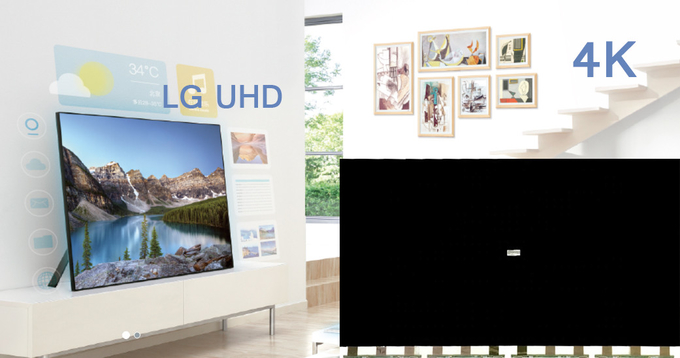 T550QVN10.0 55INCH AUO 텔레비전은 패널 LCD 스크린 대체 파나소닉 텔레비전 패널 1을 표시합니다