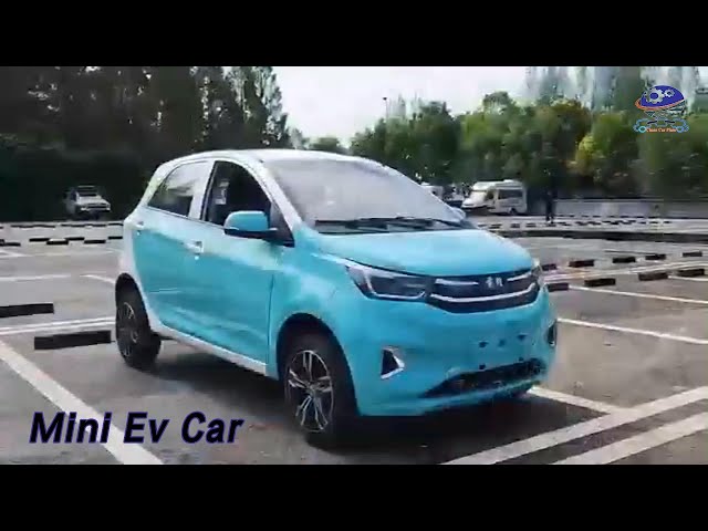 Lithium Battery Mini Ev Car 10.8KWh 4 Wheel 120km 88km/h Hatchback Structure