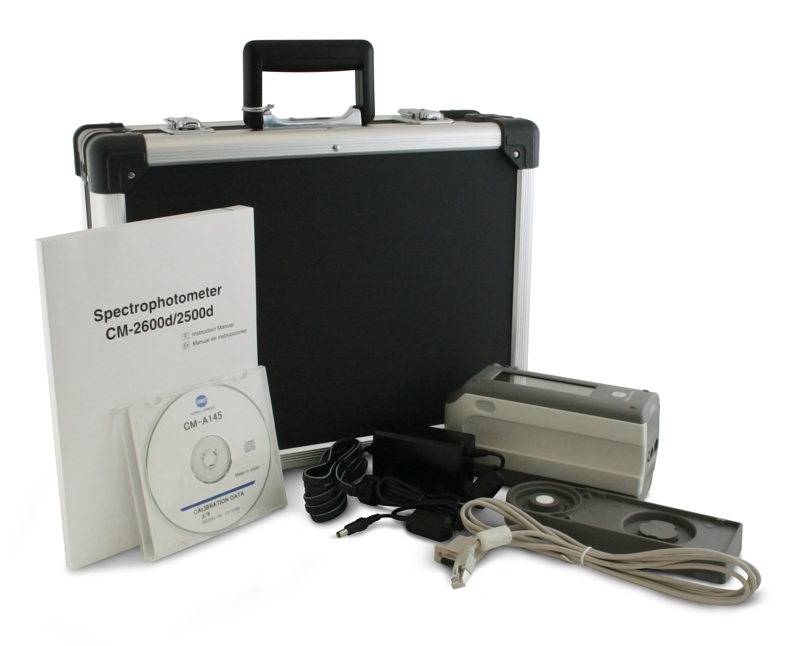Spettrofotometro portatile Konica Minolta dello strumento CM-2600d di misurazione del colore con lo SCE di SCI