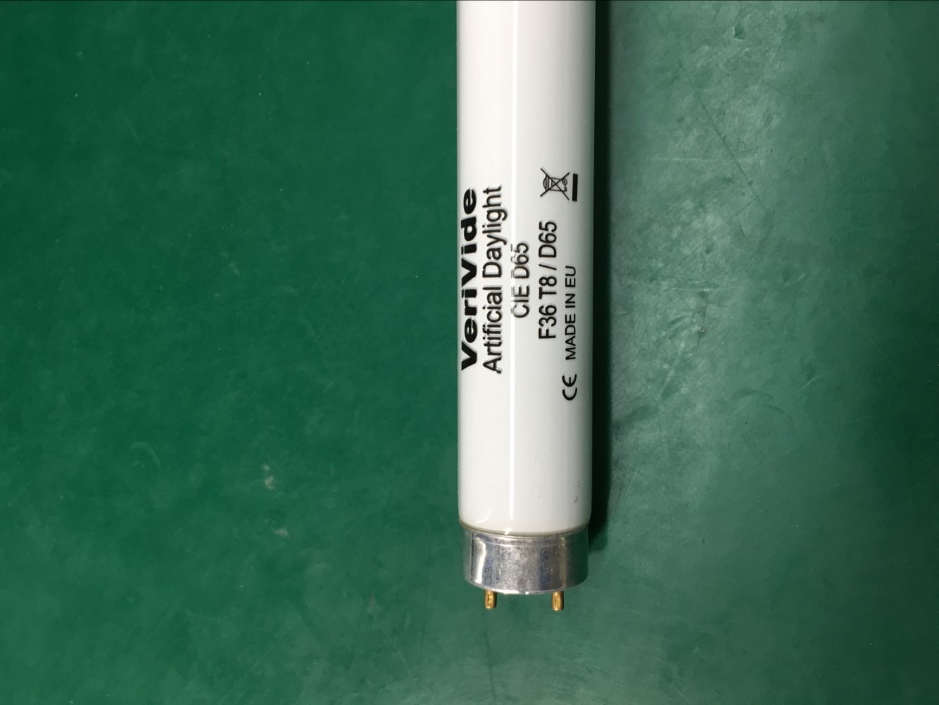 Materiale di vetro di luce del giorno D65 120cm di Verivide F36T8 della luce artificiale della metropolitana fluorescente fatto in UE