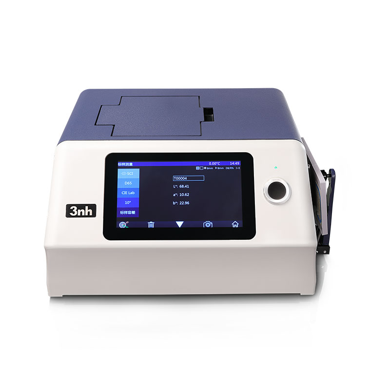 De Kleur Haze Meter Transmittance Colorimeter Spectrophotometer D/8 van 3NH YS6002 Benchtop voor LCD Comité de Film van Transparenet