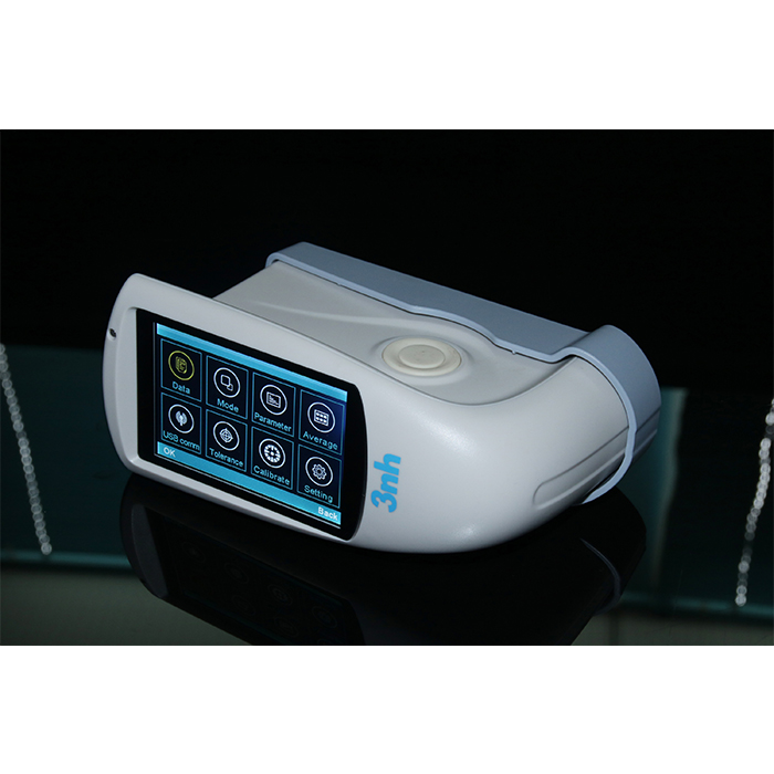 le mètre 20 du lustre 3nh 60 85 harassent le mètre NHG268 glossmeter d'écran tactile de 3,5 pouces pour la mesure 2000 brillante de GU