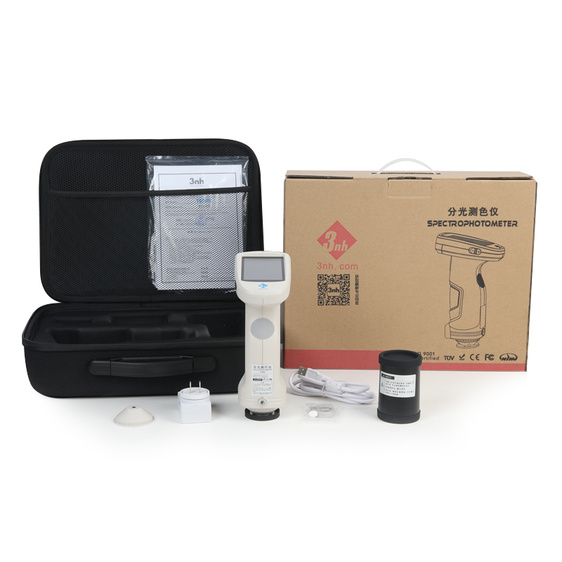spectrophotomètre tenu dans la main d'ouverture de 3nh TS7600 8mm pour remplacer le mètre CR-400 de chroma de Konica Minolta