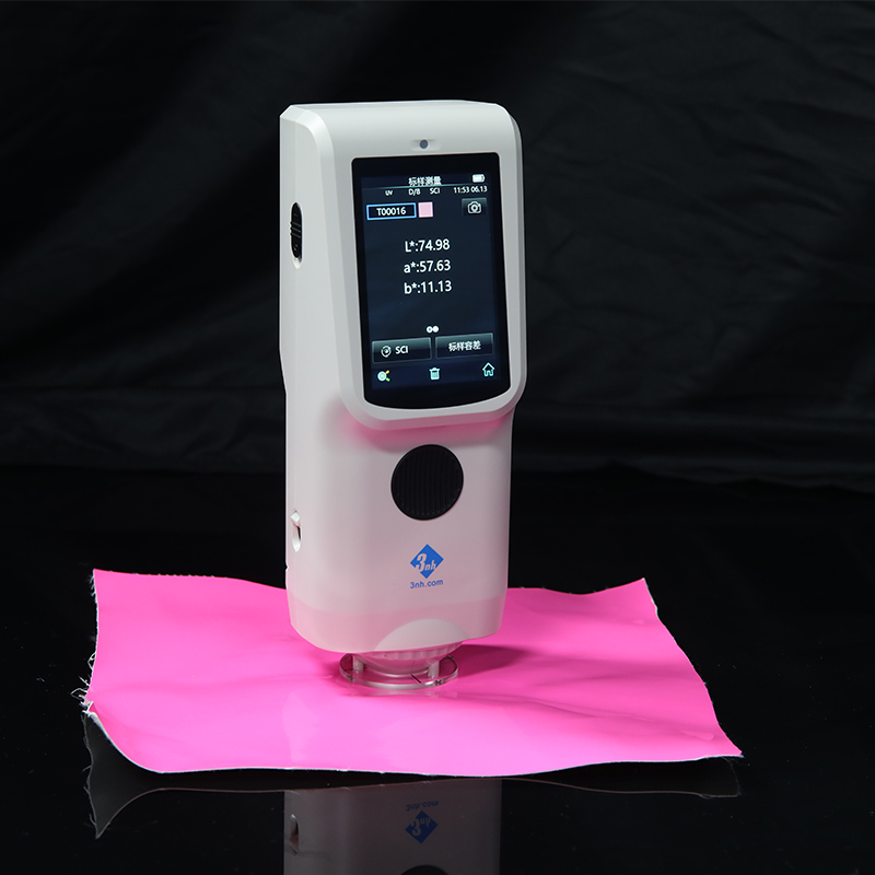 D/8 spettrofotometro tenuto in mano 3nh TS7036 espectrofotometro control del color