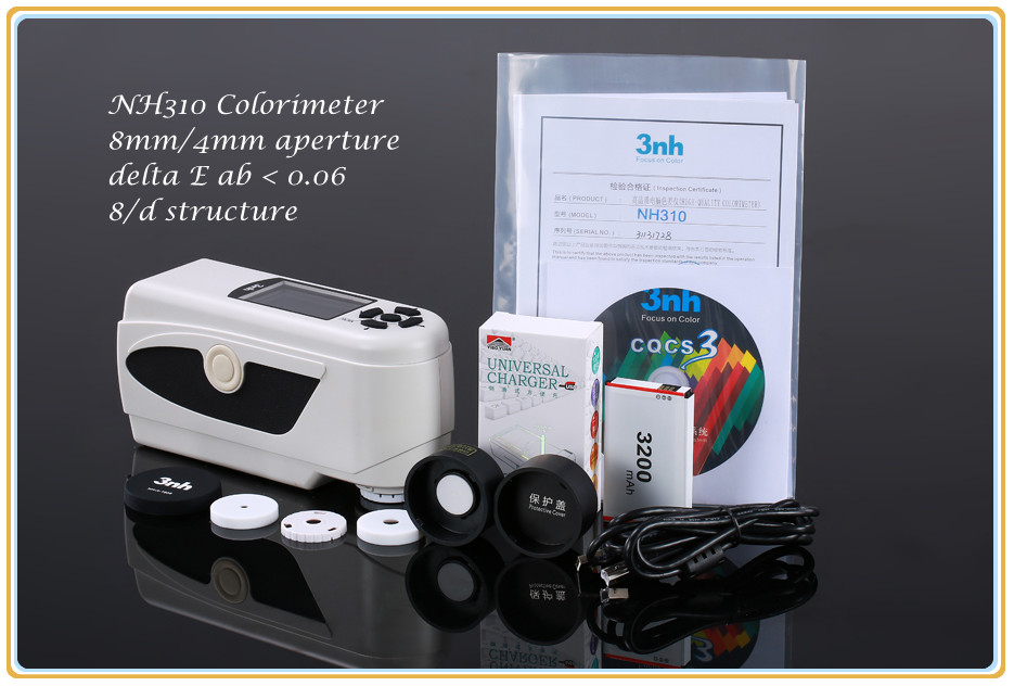 De plastic Kleur vergelijkt NH300-Colorimeter