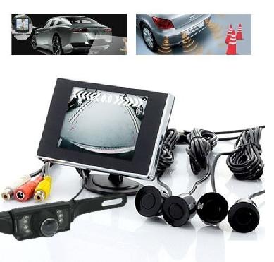 3.5 Car reversing system with camera and parking sensors