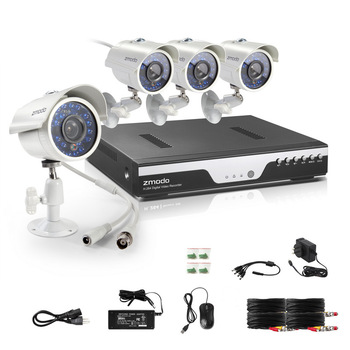 CCTV Camera |1200TVL HD 4 road monitoring set -HD 4CH CCTV Camera Kit
