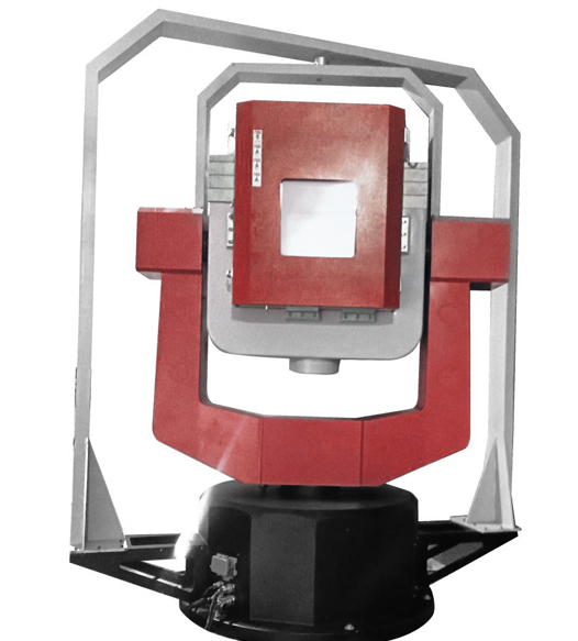 3KTD-565 Three-Axis Test Turntable showing precision engineering and control interface