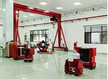 Single-Axis Rotary Test Turntable For Aerospace And Defense Calibration 9