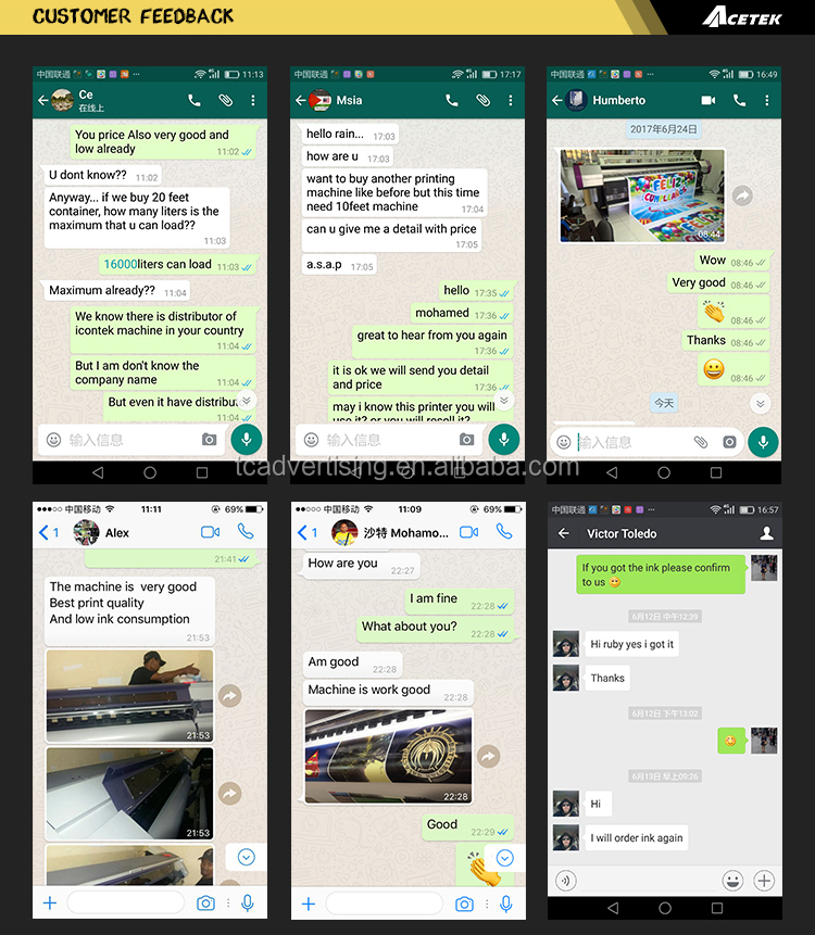 Stampante solvente della foto della macchina della tela della foto della testa di stampa DX5 della stampante K di eco resistente del getto