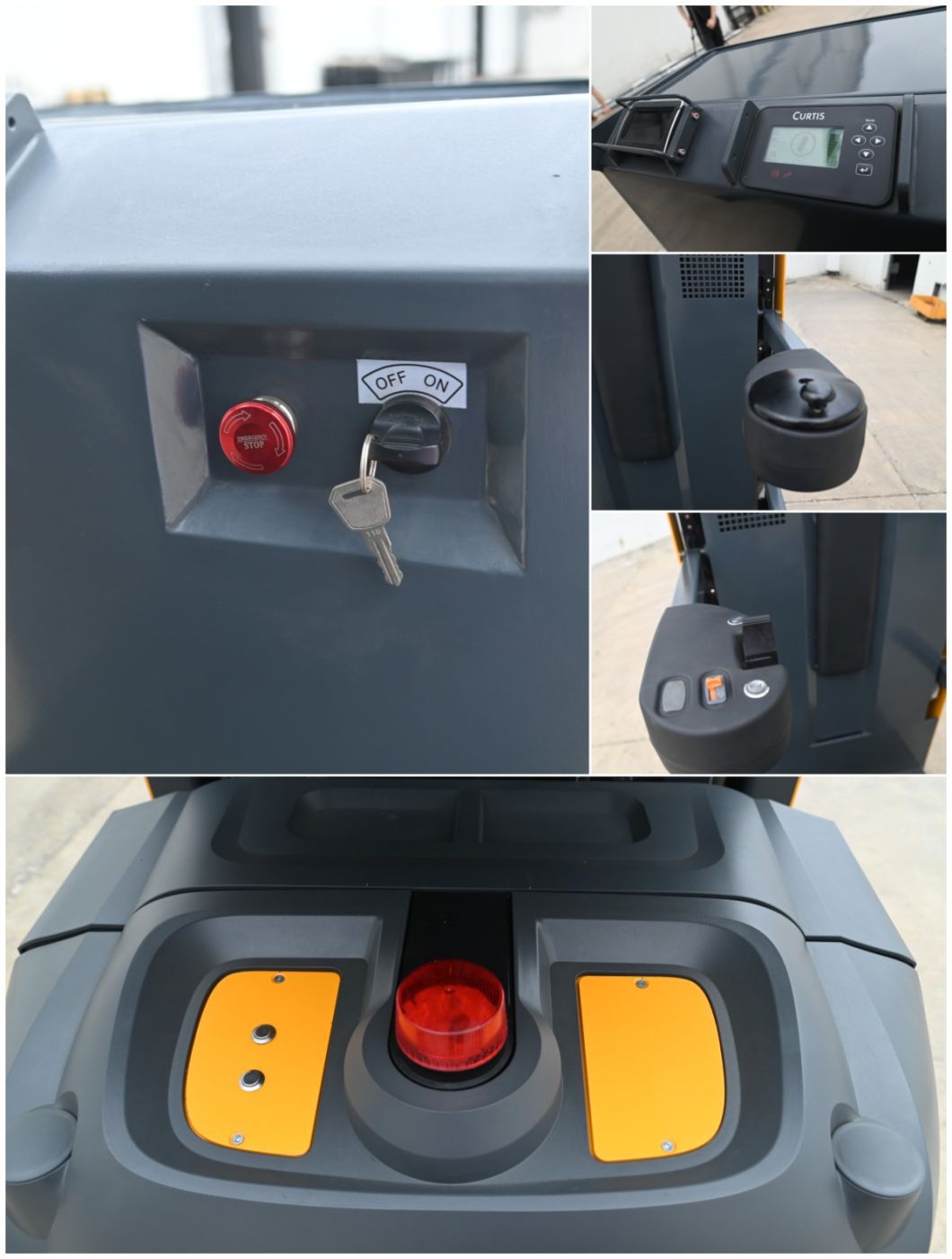 ISO CE Lift Forklift Platform 500kg Electric Order Picker OEM