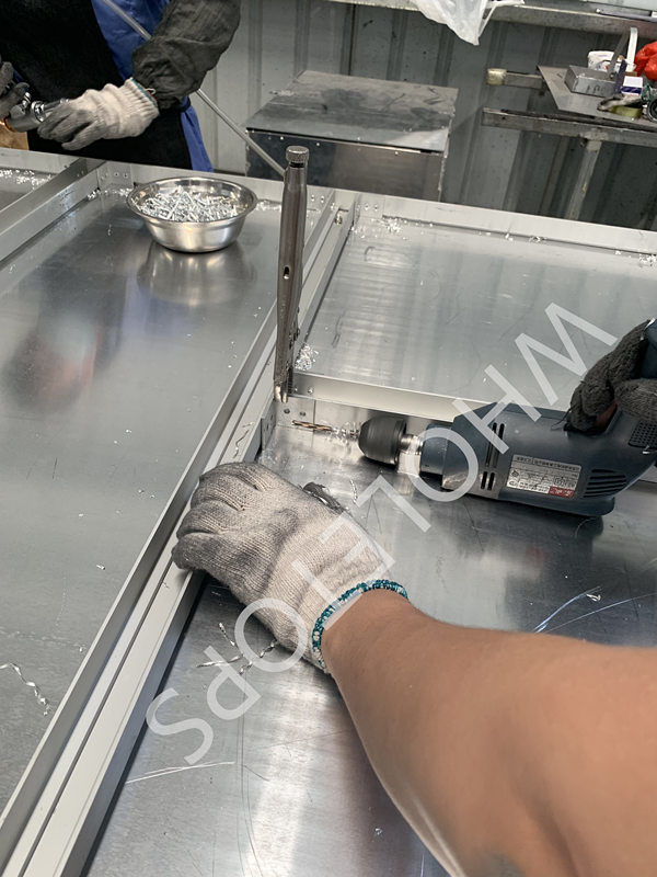 Beschichtungs-Aluminiumplatte der 6.Wall Baumaterial-PVDF für Umhüllung 5
