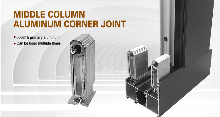 Aluminum corner joint product photo