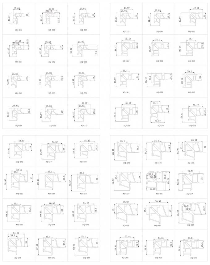 Corner connector in use with window frame