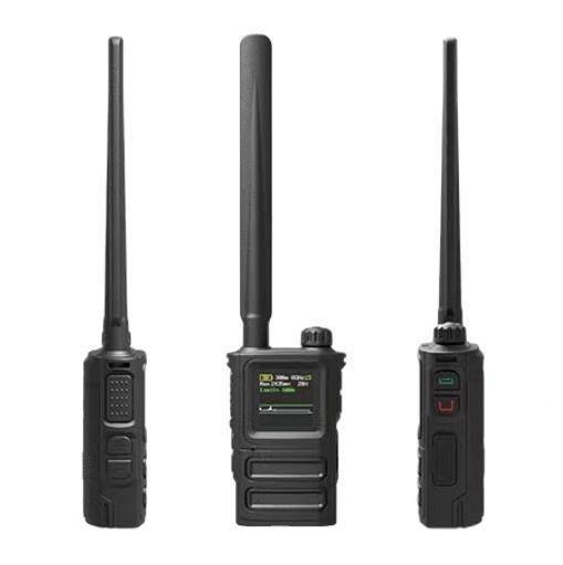 Handheld Drone Detector Vertical High 1km-2km Effective Detection Distance Anti Drone System Alarmer