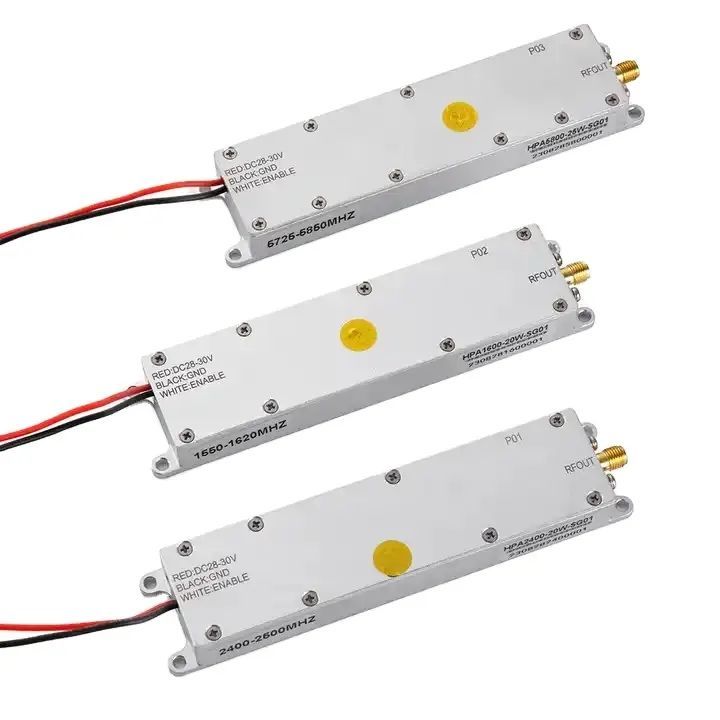5.8g 20W-100W with GaN and Lora RF Power Amplifier Module for Anti Drone System