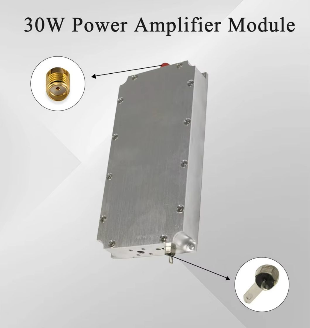 in-Demand 900MHz 30W GaN RF Amplifier Module 860-930MHz for Anti Drone System Autel Anti Fpv C-Uas Anti Drone Detection