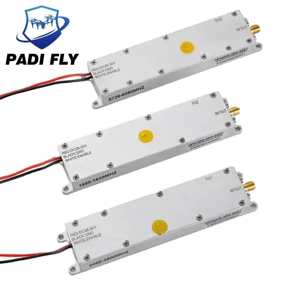 1.4G 30W GaN PA Module RF Amplifier for Anti Drone System Fpv Jammer