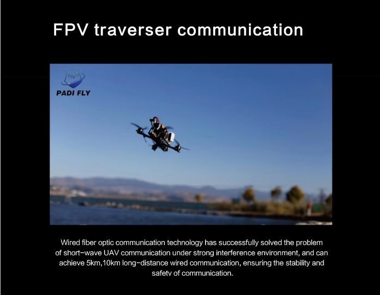 15km Drone Optical Fiber with Image Data Fast Transmission Speed and Strong Stability