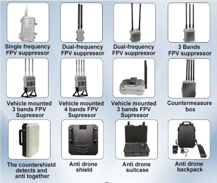 Handheld 100MHz~6GHz All-Channels Omnidirectional Antenna1-3km Detection Range Fpv Dji Autel Multi-Brand Uav Drone Detector