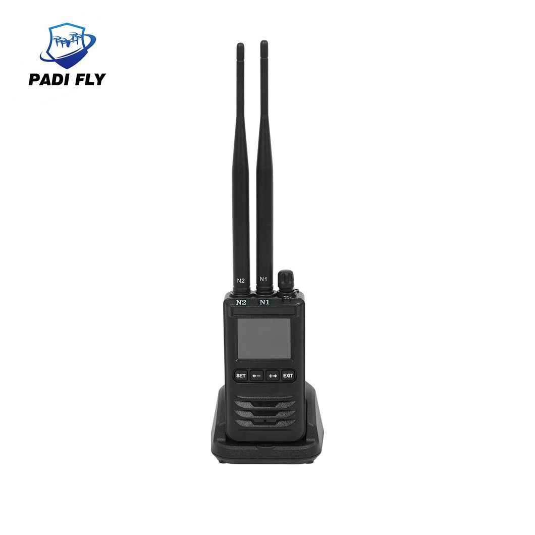 Handheld 300MHz-6GHz Drone RF Signal Detector for Fpv Dji Autel Multi-Brand Uav Jammer Signal Blocker Operating Distance 3km