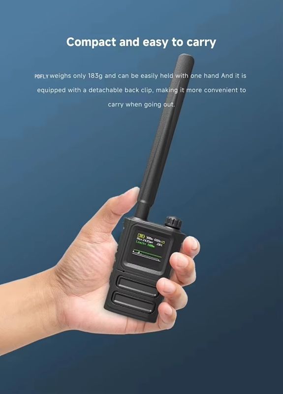 Durable 300MHz-6GHz All Band Anti Drone RF Jammer Portable 1~2km Drone Signal Alarm System Detector