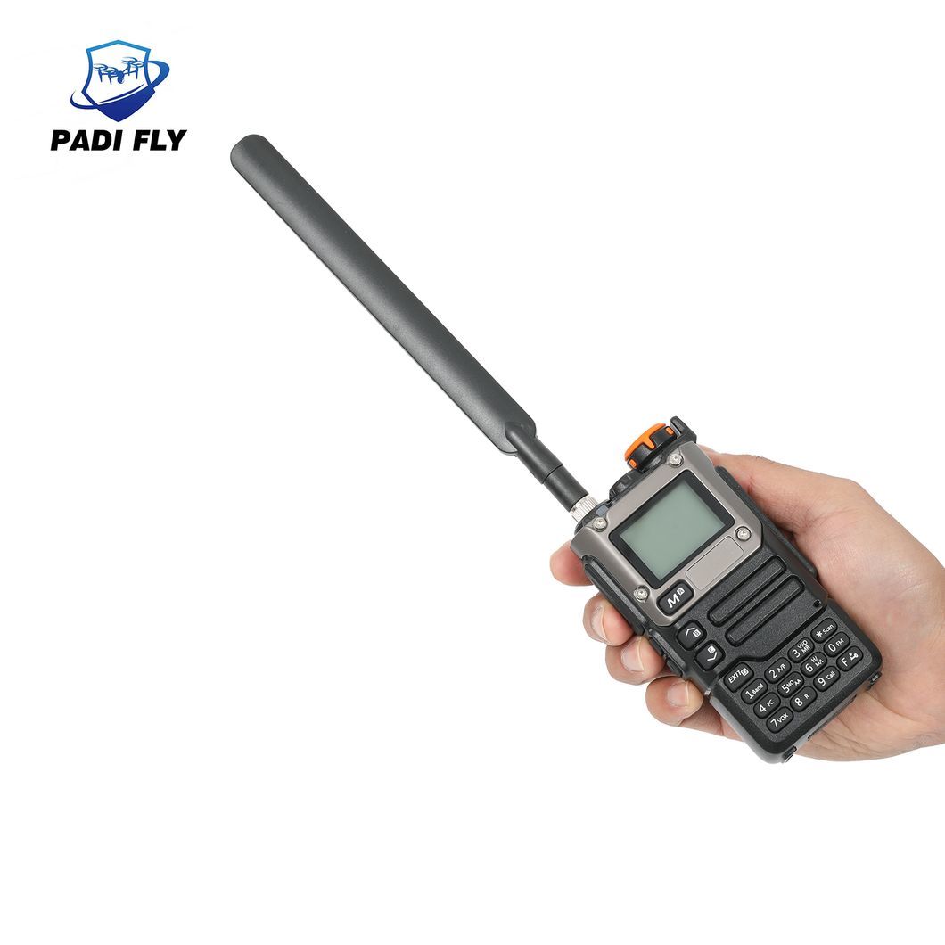 Hand-Held 2km Range Drone Signal Detector with 2.4G 5.2g 5.8g 60W Frequency Detection Alarm System