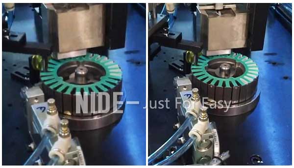 machine de insertion de papier de fente pour le moteur électrique de moyeu de roue de vélo