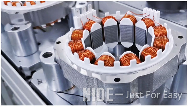 linha sem escova da fabricação do estator do motor da C.C. 7-automatic