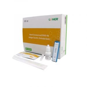 Essai rapide Kit Antigen Self Test en l'écouvillon nasal 2 de 15 minutes