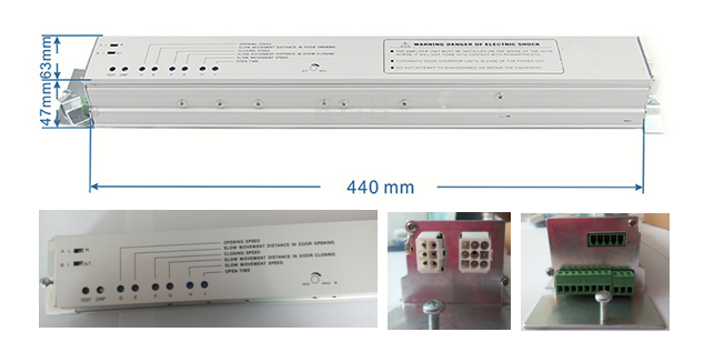 Intelligent Controlemechanismeapparaat voor Automatische Deurtoebehoren op Schuifdeuren
