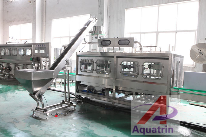 2.2kw 1200 μπουκάλια/ώρα μηχανή πλήρωσης νερού 5 γαλονιού για το νερό 5 Barreled