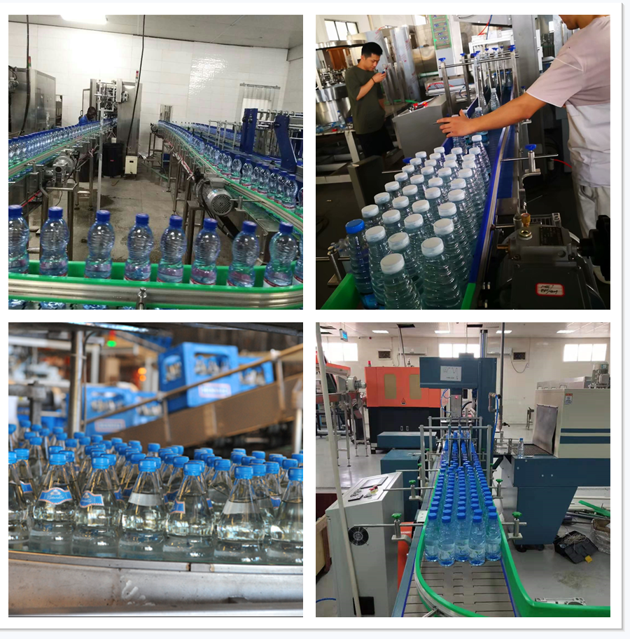Minerale medio di capacità 8000bph/macchina di rifornimento dell'acqua/linea pure prezzo 1