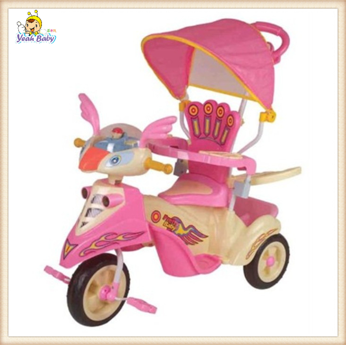 Triciclo de niños elegante de Trike del bebé con el reposapiés retractable