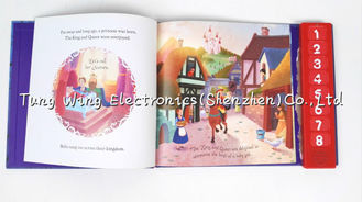 Εκπαιδευτική κόκκινη φωνή ενότητας 8 κουμπιών μικρή υγιής Recordable για τα υγιή βιβλία 2 μωρών