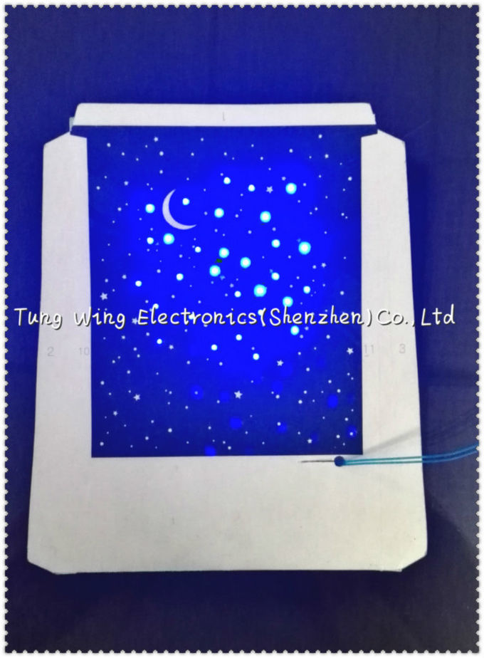 L'albero di Natale ha modellato il modulo infiammante del LED, modulo registrabile di voce per le cartoline d'auguri 2