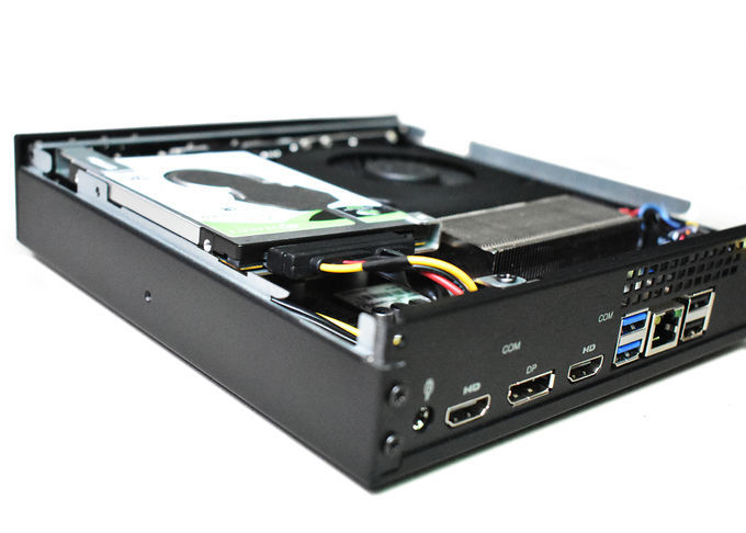 Intel 8th Gen CPU i7 8700 DDR4 Mini PC Win10 Pro Wifi BT4.2 Dual HDMI DP 4GB up to 16GB RAM