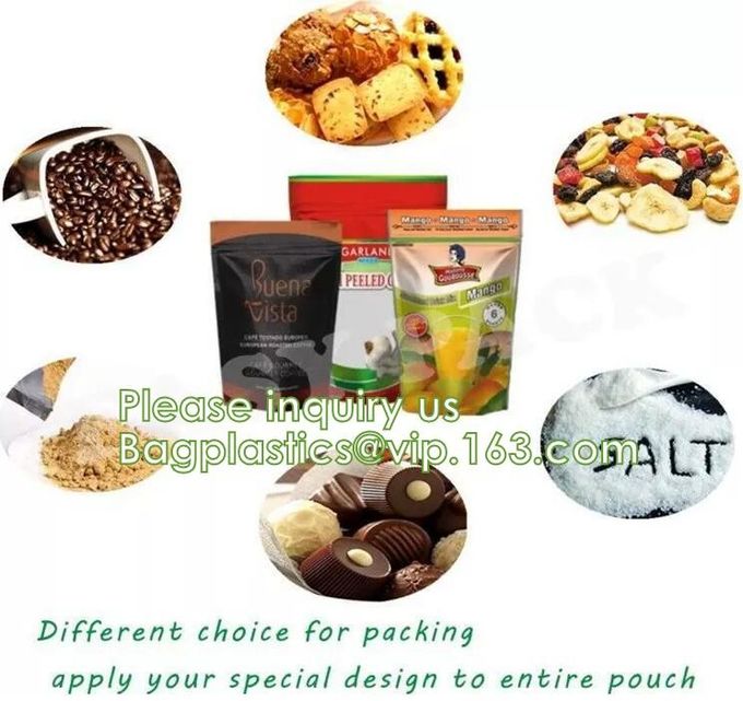 La borsa cosmetica di nylon della borsa del becco della borsa della borsa di Chips&Cookies/della borsa della famiglia borsa di vuoto biodegradabile, concimabile, amido di mais insacca