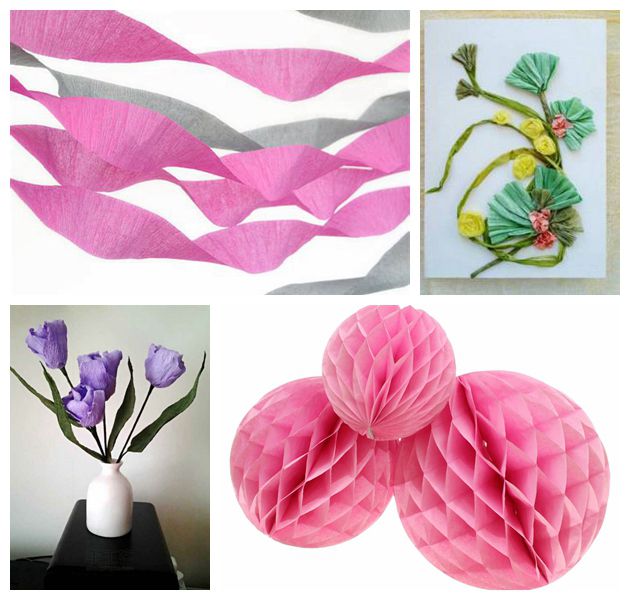 Crepe Paper,Creping Paper, Crinkled Paper