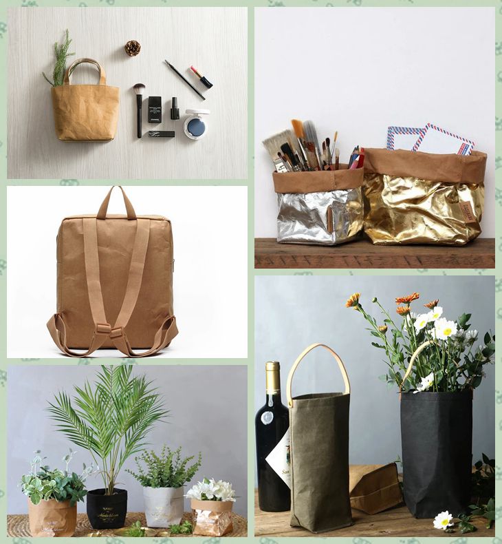 150cm*10m comfortable close to leather washable kraft paper in roll