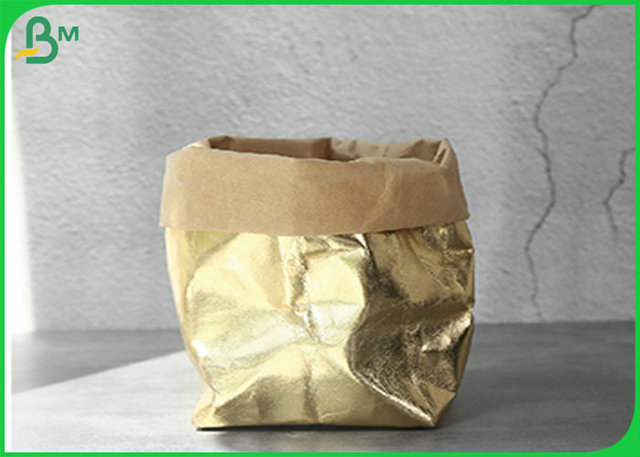 Rotolo lavabile differente del tessuto di colore 0.55MM Kraft per la fabbricazione delle borse