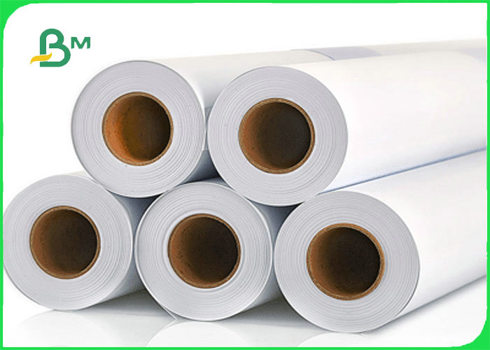άσπρος Inkjet ρόλος εγγράφου σχεδιαστών CAD 70gsm 62inch 72inch για το εργοστάσιο ενδυμάτων