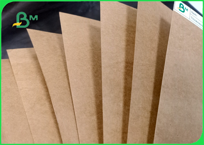 225gsm 250gsm Good printing performance FDA brown kraft paper for paper tray