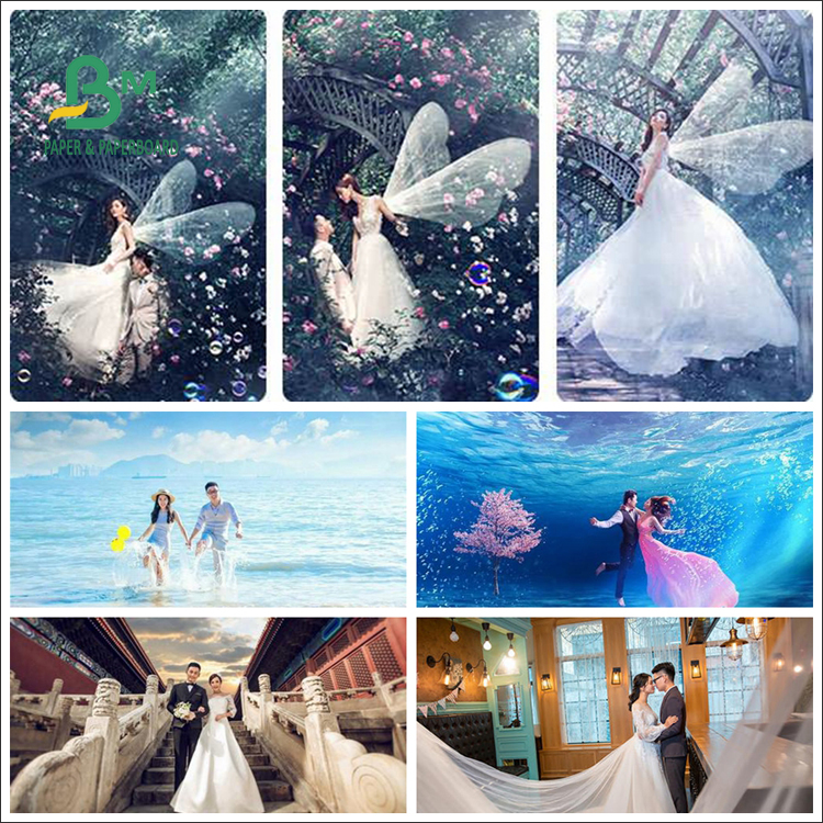 Wedding 그림을 위한 광택이 없는 RC 사진 종이를 인쇄하는 240g 260g 270g 280g 잉크 제트