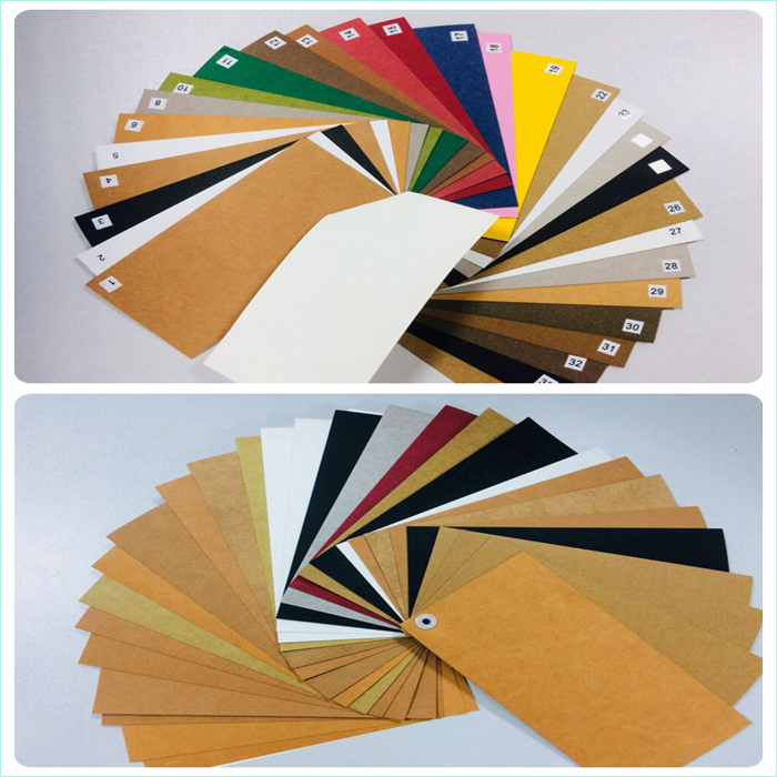 Carta rosa gialla blu riciclabile e riutilizzata del tessuto impermeabile per i portafogli di DIY