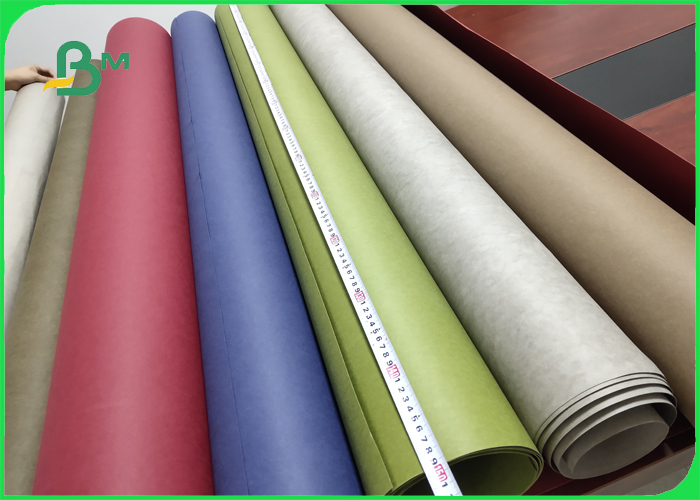 Carta rosa gialla blu riciclabile e riutilizzata del tessuto impermeabile per i portafogli di DIY