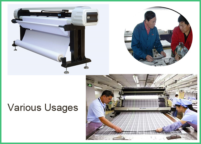 60g 70g Uncoated Plotter Paper For Wide Format Inkjet Printers 60inch 73inch