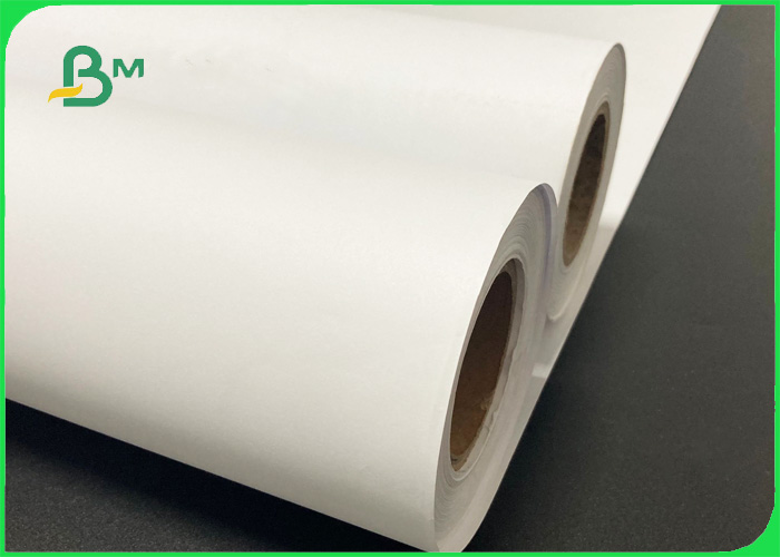 High Whiteness 80g Graph Plotter Printer Paper For Designing 2 Inch 3 Inch